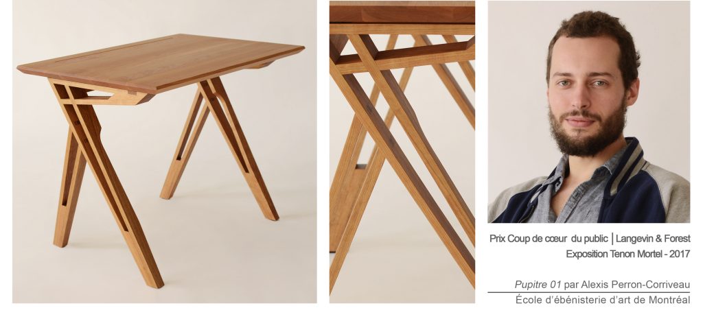 Prix Coup de cœur du public 2017 | École d'ébénisterie d'art de Montréal